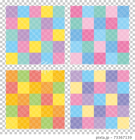 Check pattern pastel - Stock Illustration [73367139] - PIXTA