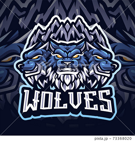 Blue Wolves Logo