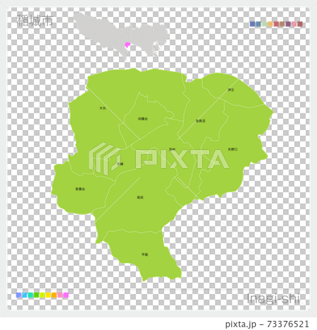 Inagi City, Inagi-shi (Tokyo) - Stock Illustration [73376521] - PIXTA