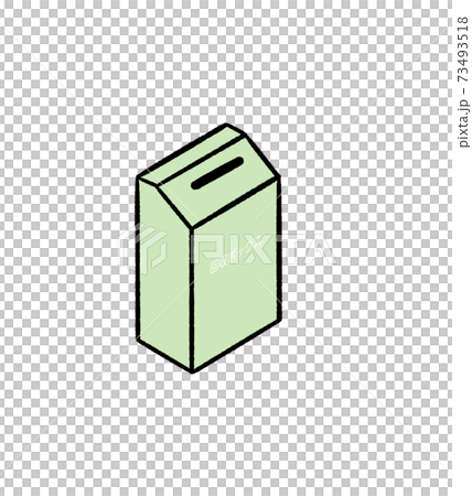 Illustration of collection box - Stock Illustration [73493518] - PIXTA