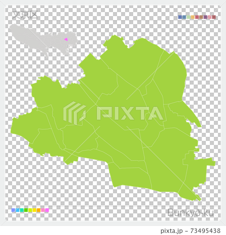 Bunkyo-ku, Bunkyo-ku (Tokyo) - Stock Illustration [73495438] - PIXTA