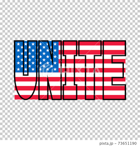 United States Unite UNITE unity - Stock Illustration [73651190] - PIXTA