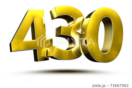 numbers 430.のイラスト素材 [73667902] - PIXTA