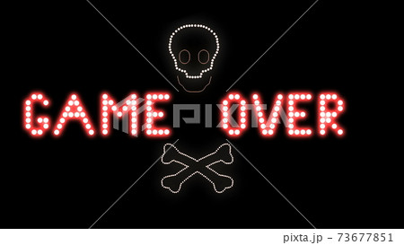 Game Over Logoのイラスト素材 [73677851] - PIXTA