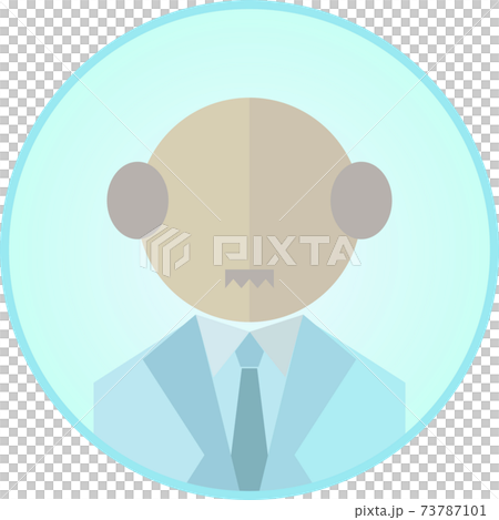 Simple doctor / researcher person icon - Stock Illustration [73787101 ...