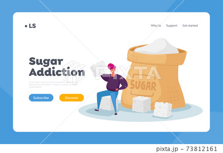 Overdose Glucose Eating Problem, Sugar...のイラスト素材 [73812161] - PIXTA