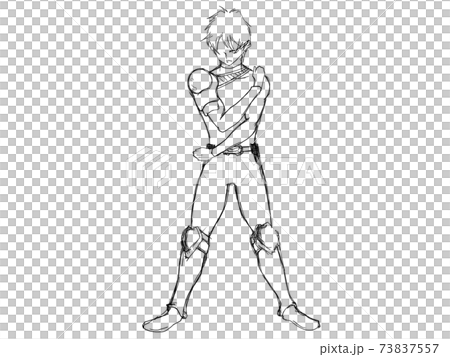 Male character (rough) - Stock Illustration [73837557] - PIXTA