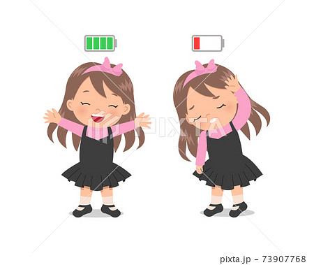 Low Battery Cartoon Clipart
