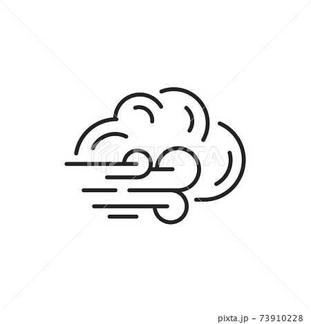 Windy Weather Symbol Premium Vector | Windy Icon Vector Image Can Be