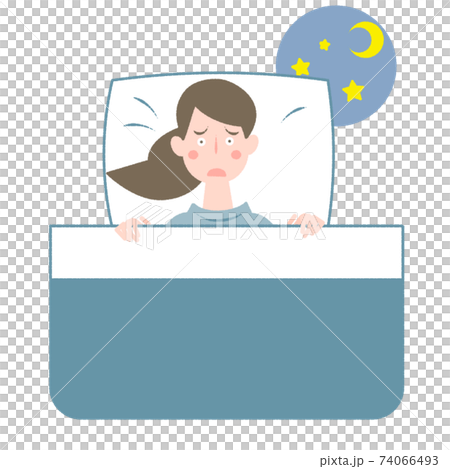 Sleepless women - Stock Illustration [74066493] - PIXTA
