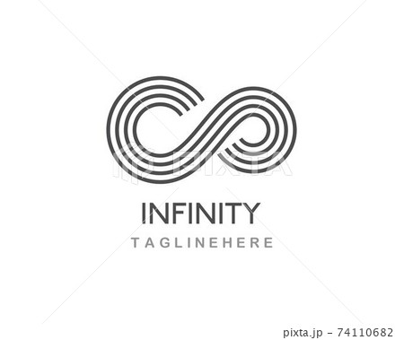 Infinity logo Vectorのイラスト素材 [74110682] - PIXTA
