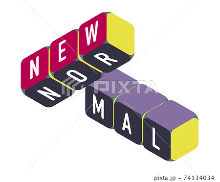 Isometric illust_New Normal 2_2のイラスト素材 [74134034] - PIXTA