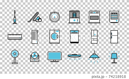 Consumer Electronics icon - Stock Illustration [74218918] - PIXTA