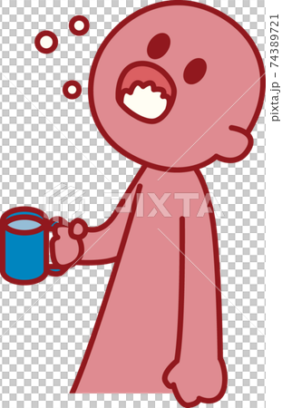 Gargle - Stock Illustration [74389721] - PIXTA