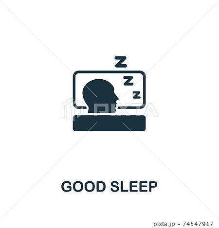 Good Sleep icon from personal productivity...のイラスト素材 [74547917] - PIXTA