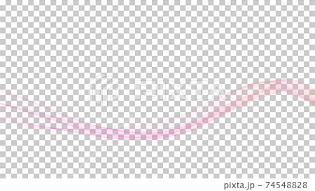 Pink color wave background line white... - Stock Illustration [74548828 ...