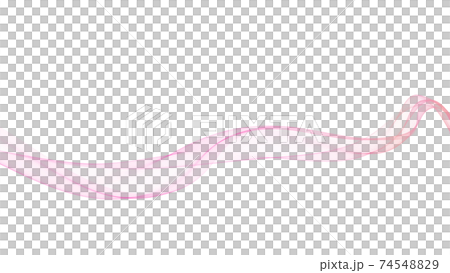 Pink color wave background line white... - Stock Illustration [74548829 ...