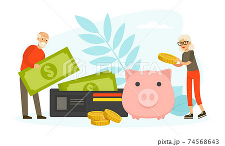 People Saving Money Cartoons