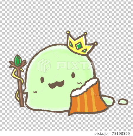 R: More fairy tale RPG ☆ Slime King / King D - Stock Illustration ...