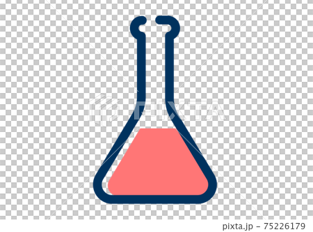 Illustration of a simple design of a flask - Stock Illustration ...