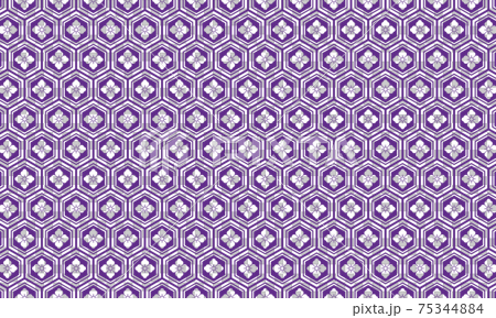 Japanese pattern material, turtle shell... - Stock Illustration ...