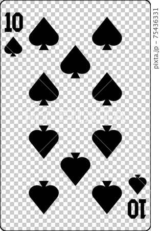 Playing cards number tag simple numbers - Stock Illustration [75436331 ...