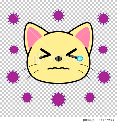 Virus animal cat mark - Stock Illustration [75477653] - PIXTA