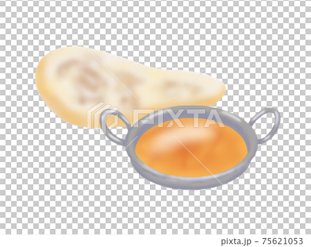 Indian curry (without main line) - Stock Illustration [75621053] - PIXTA