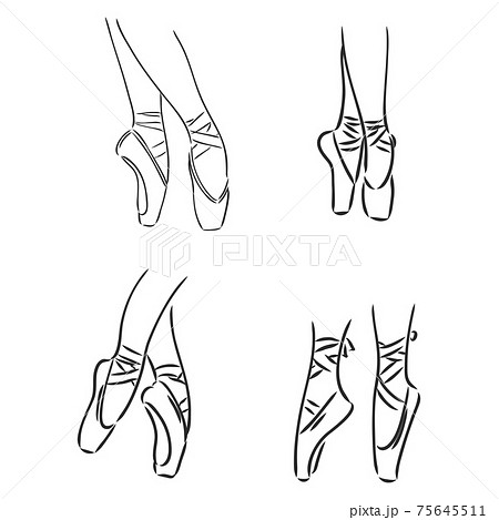 Ballerina Legs Drawing