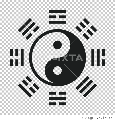 Taiji figure - Stock Illustration [75716037] - PIXTA