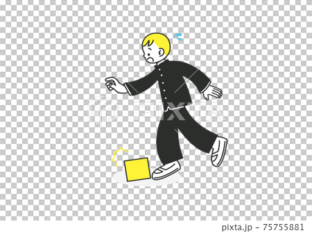 Stumbling child - Stock Illustration [75755881] - PIXTA