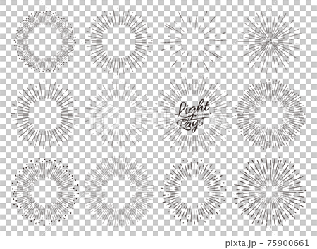 saturated linework, concentrated linework, halo - Stock Illustration ...
