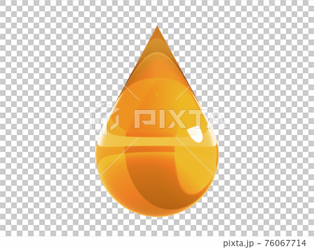 Illustration of 3DCG orange oil drops - Stock Illustration [76067714 ...
