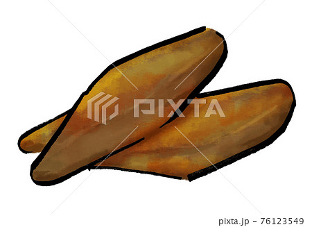 鰹節 手描き イラストのイラスト素材 [76123549] - PIXTA