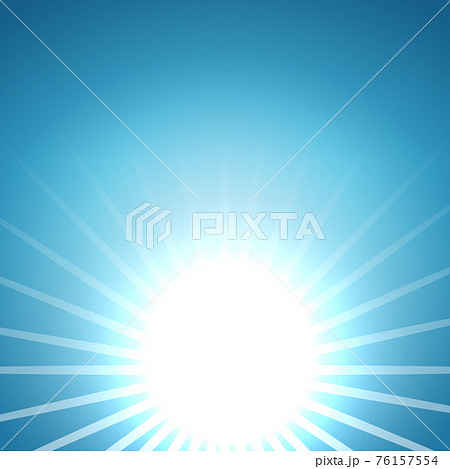 Abstract rising sun backgroundのイラスト素材 [76157554] - PIXTA