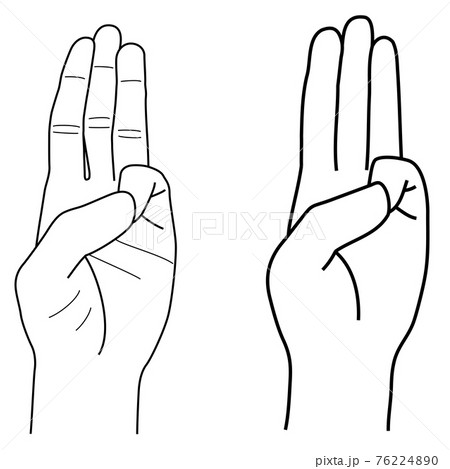 Three Fingers Together