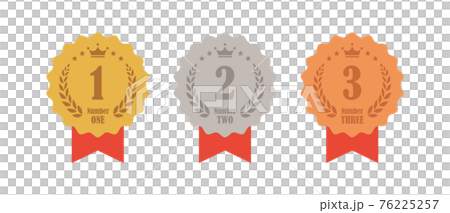 Gold, silver and bronze 1st, 2nd and 3rd... - Stock Illustration ...