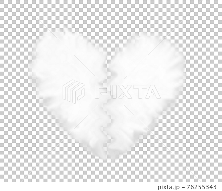 Broken heart cloud - Stock Illustration [76255343] - PIXTA