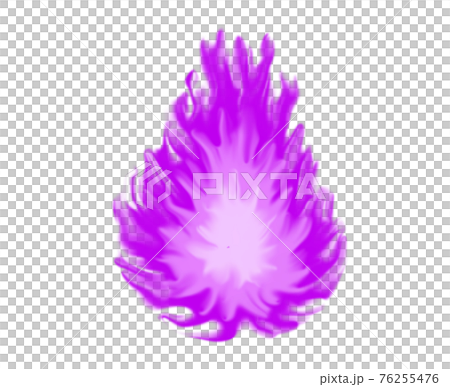 Purple fireball - Stock Illustration [76255476] - PIXTA