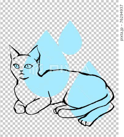 Baiu cat - Stock Illustration [76294937] - PIXTA