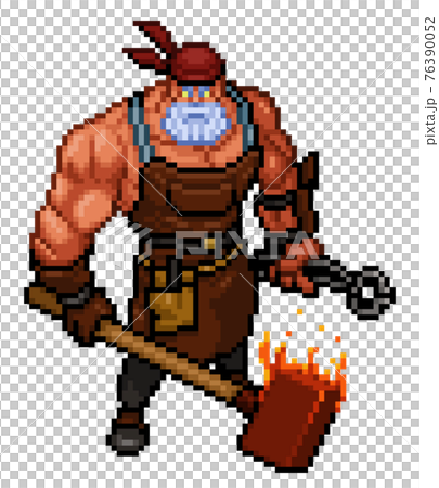 Monster: Blacksmith - Stock Illustration [76390052] - PIXTA