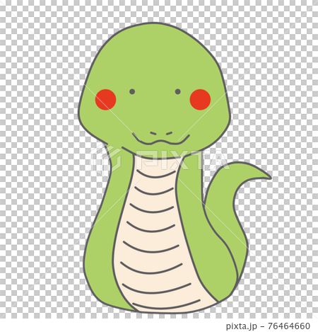 A snake - Stock Illustration [76464660] - PIXTA
