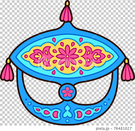 Wau Bulan Malay kite - Stock Illustration [76481027] - PIXTA