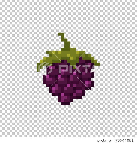 Pixel blackberry illustration. Isolated pixel... - Stock Illustration ...