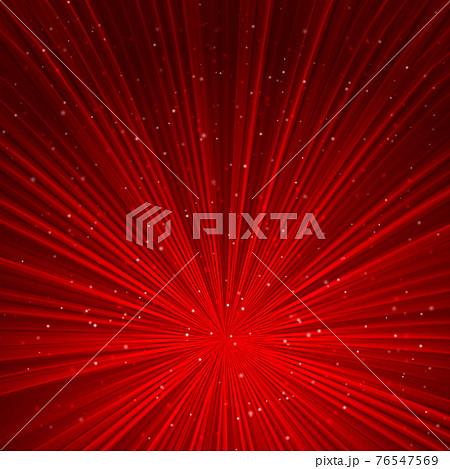 Red perspective lines abstract background.のイラスト素材 [76547569] - PIXTA