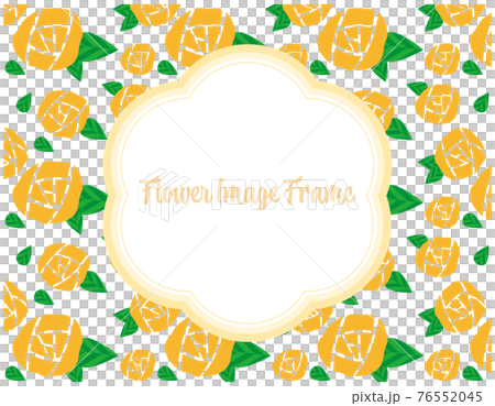 Colorful flower message card background frame - Stock Illustration ...