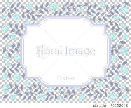 Colorful flower message card background frame - Stock Illustration ...