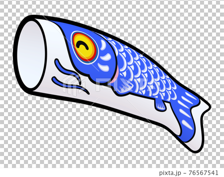 Illustration material for Children's Day Carp... - Stock Illustration ...