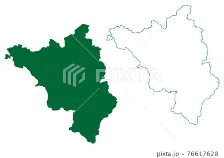 Jamui district (Bihar State, Munger division,...のイラスト素材 [76617628] - PIXTA