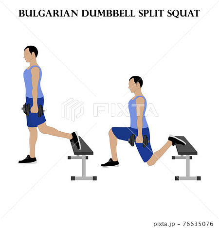 Dumbbell Split Squat How To Do A Split Squat With Weights Quoia
